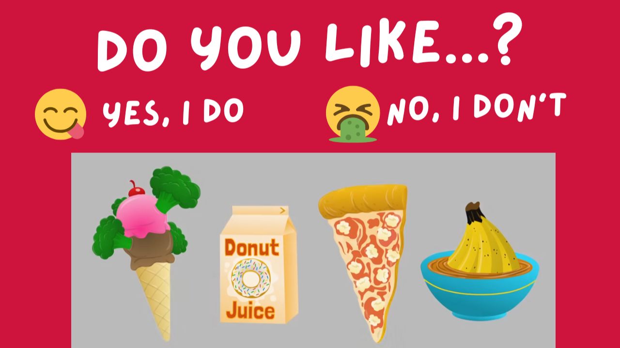 Поём про еду на английском | Do You Like Broccoli Ice Cream?