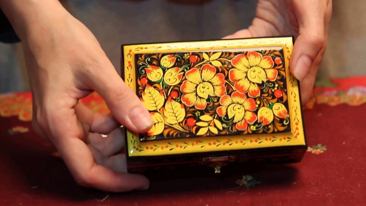 Шкатулка Хохлома | www.artshop-rus.com