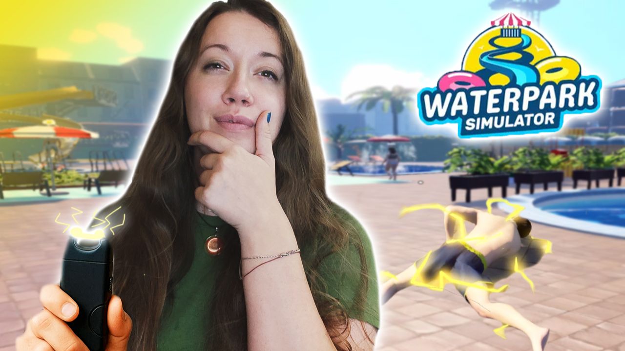 ЛУПЛЮ ПОСЕТИТЕЛЕЙ ШОКЕРОМ!  ► Waterpark Simulator #11