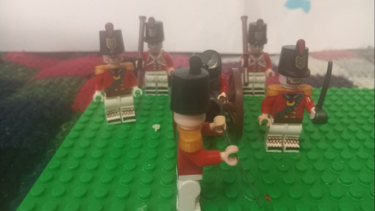 Британские солдаты времён Наполеоновских войн. Lego обзор