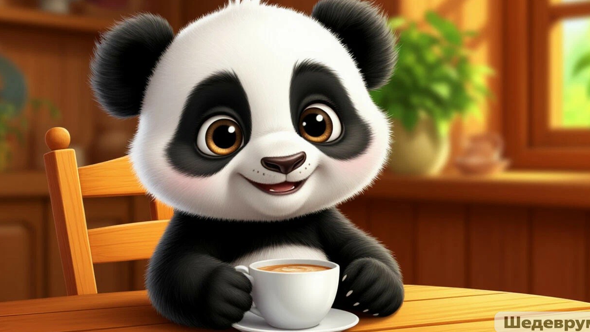 Малышка панда