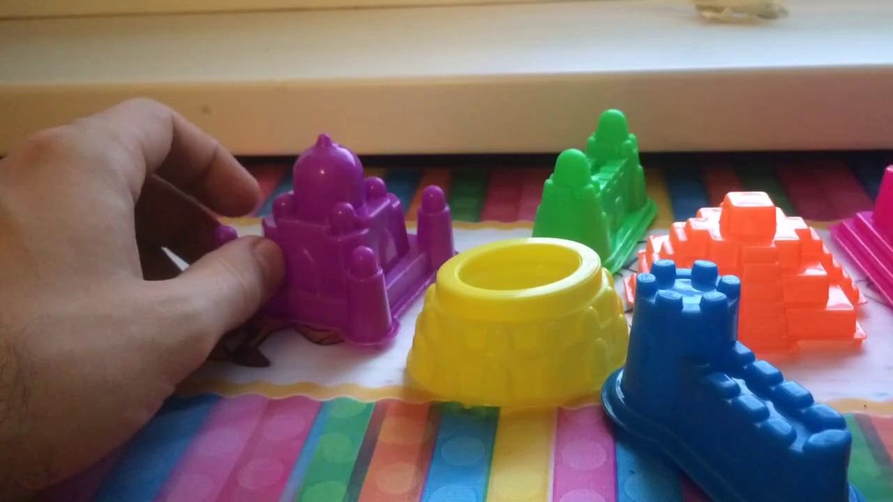 Формочки для песка в виде памятников древней культуры