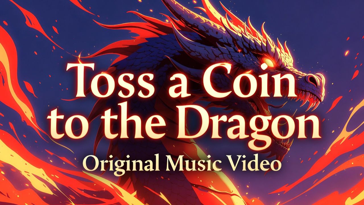 🎶 Toss a coin to the Dragon 🐉 Оригинальная песня и музыкальный клип