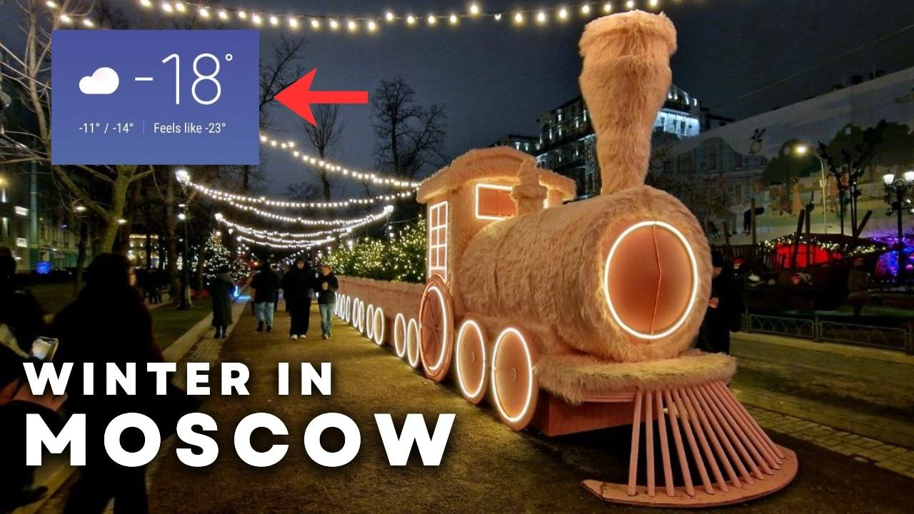 Moscow Christmas Decorations Tour 2026