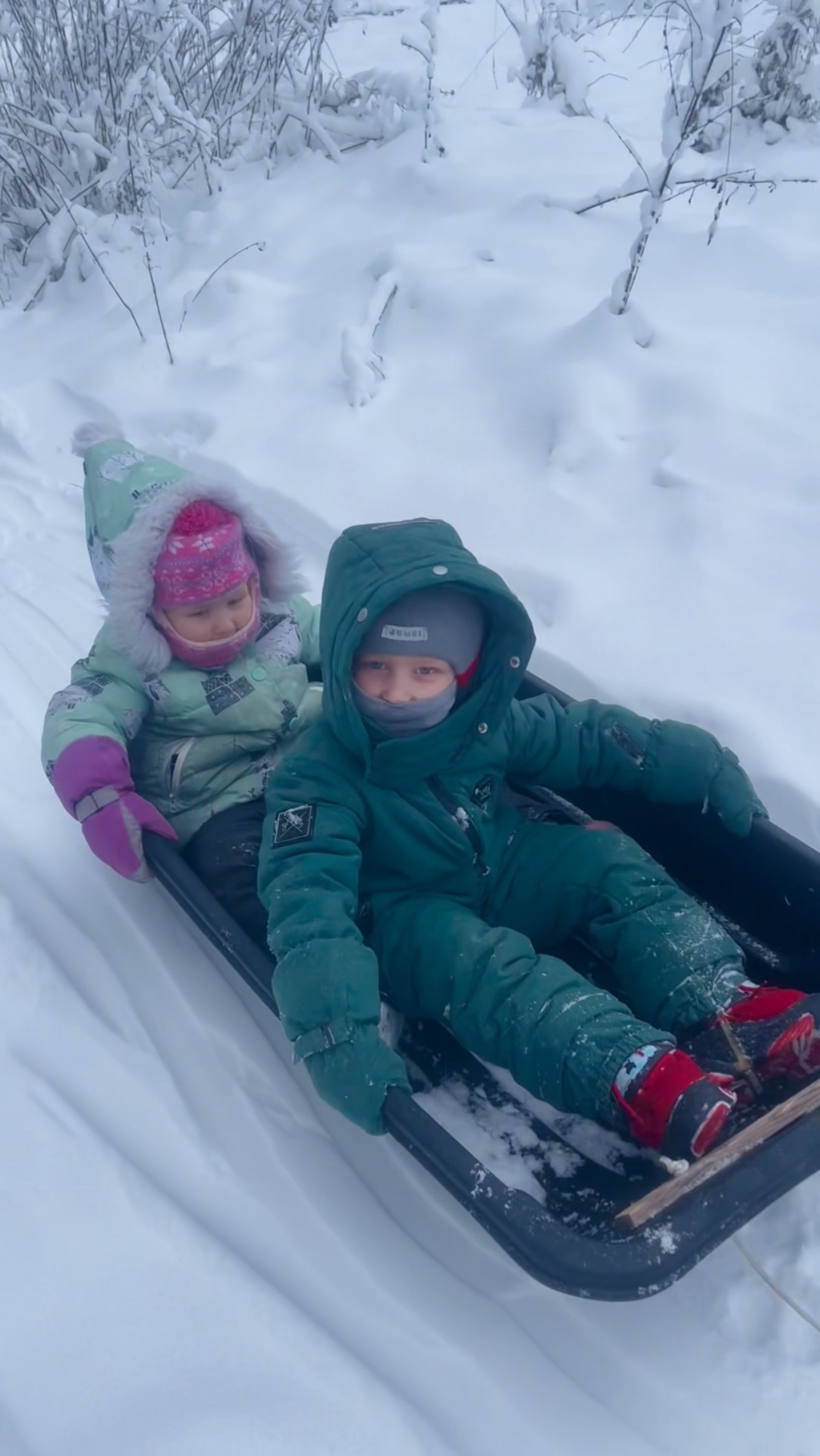 Новогодние каникулы в деревне