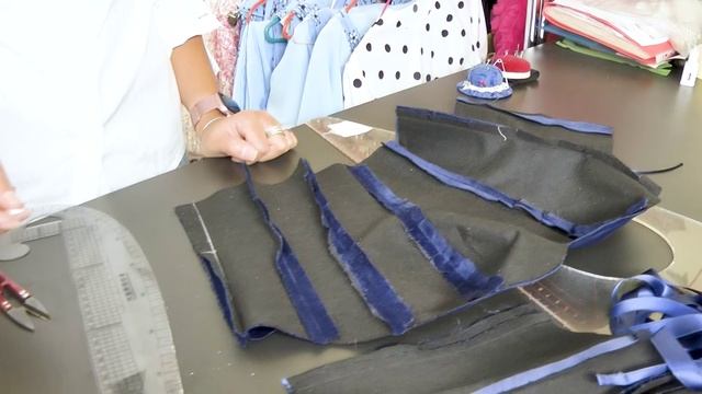 Корсеты 3.4 Коррекция корсета после примерки, петельный ряд