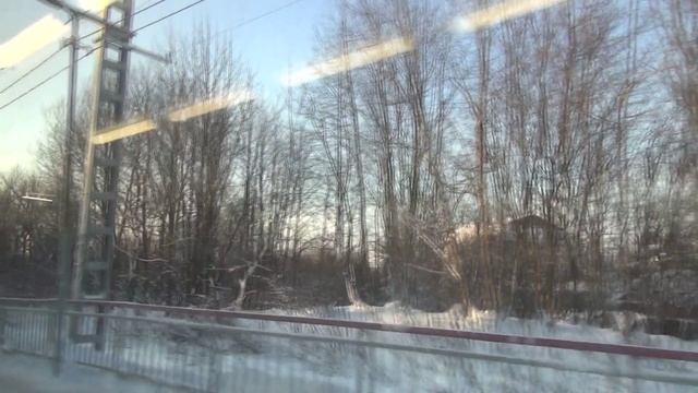 Луцино 7.12.23 дорога на дачу Подмосковная зима