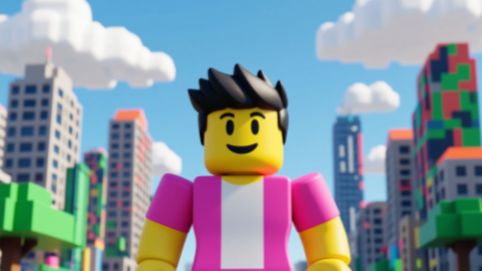 Смотрим нейросетевые видео по роблоксу и смеемся