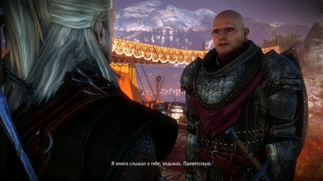 The Witcher 2 (Ведьмак 2) Прохождение #19 Покер Борьба Драка-Против синих полосок