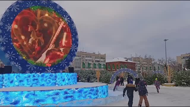 Прогулка. Рождественская площадь, Самара, прогулки по городу.