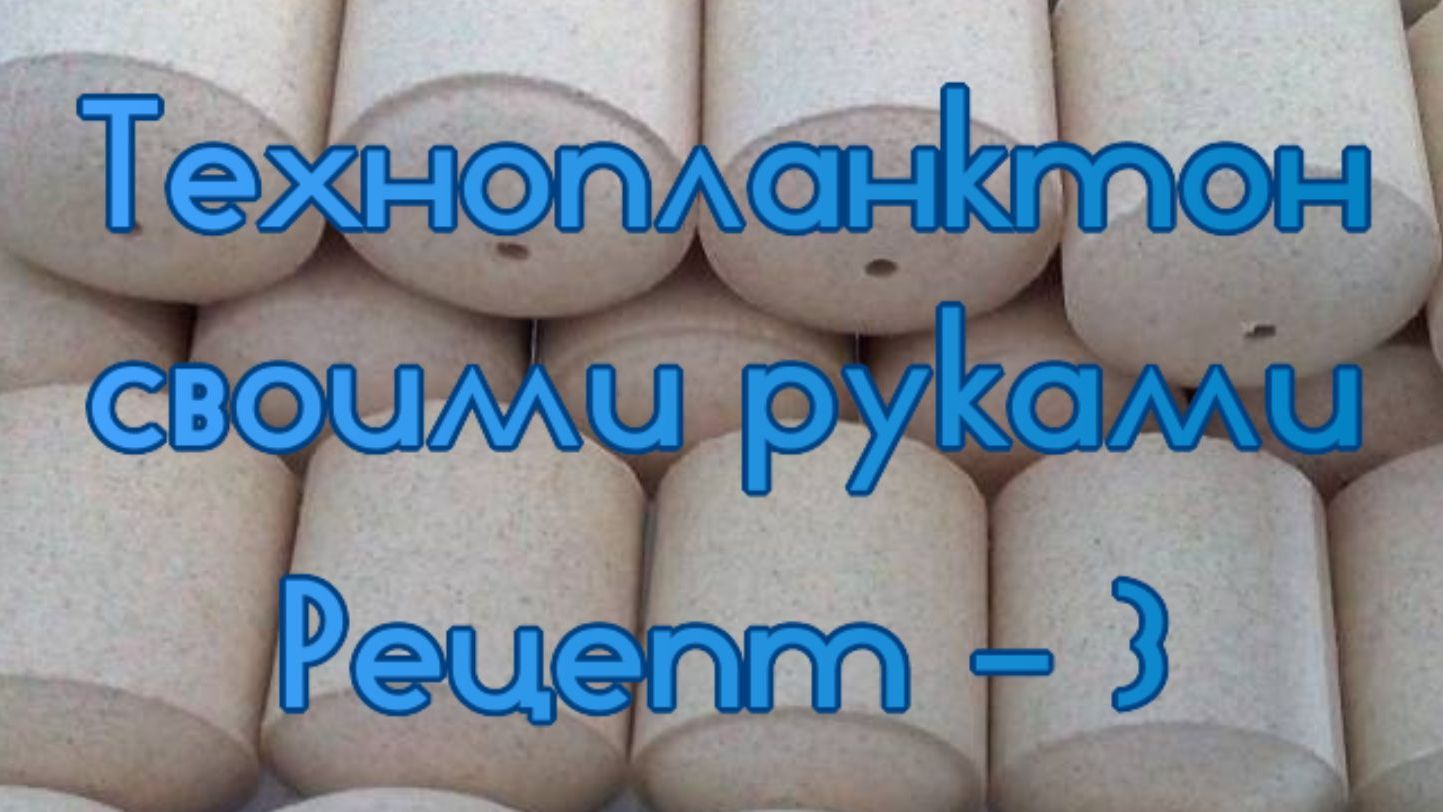 Технопланктон своими руками. Рецепт - 3.