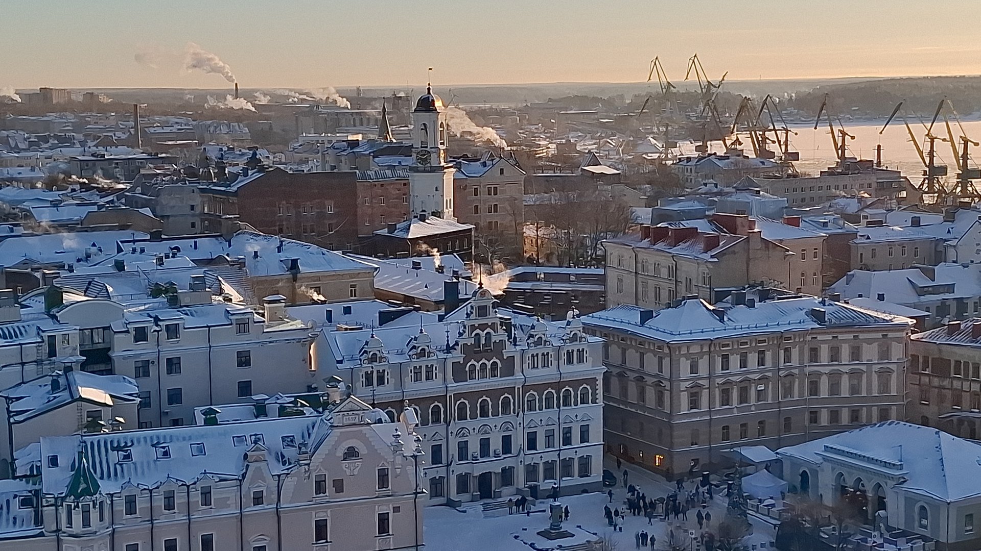 Башня Святого Олафа. Выборг. 05.01.2026