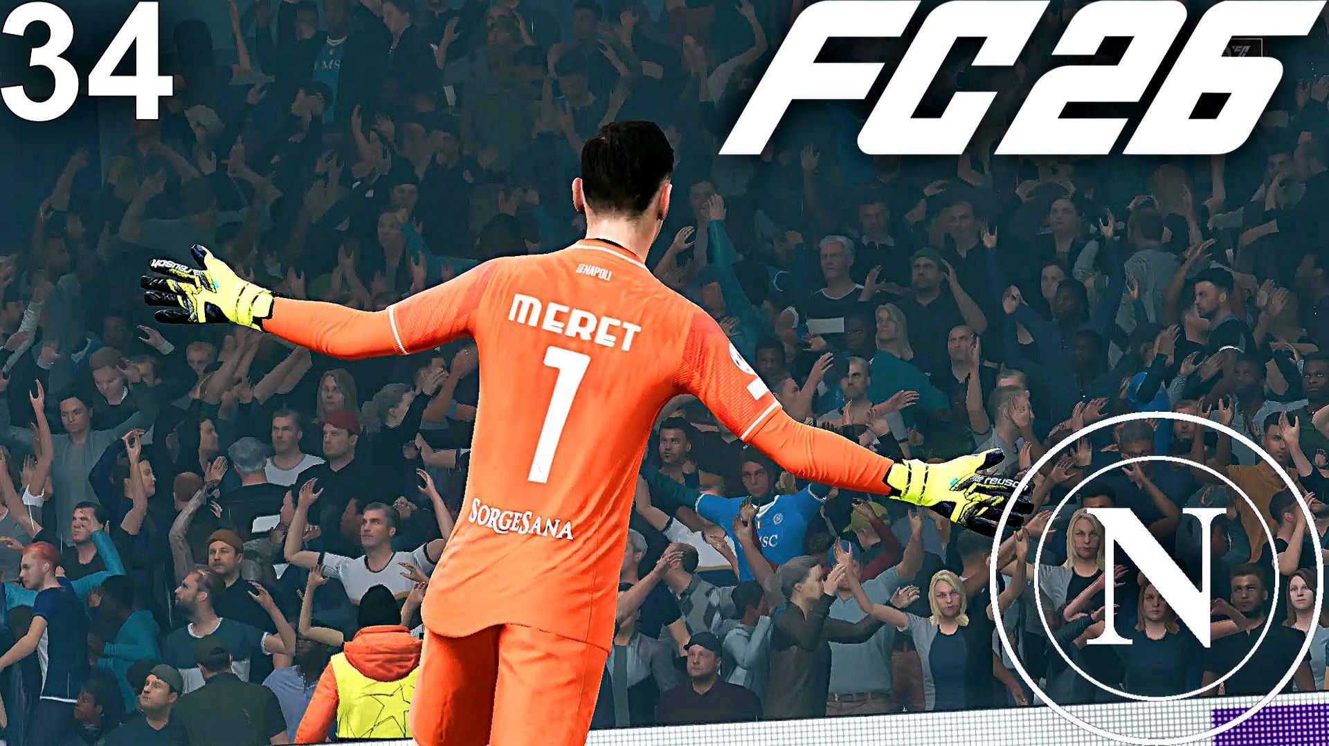 FC 26 КАРЬЕРА ЗА НАПОЛИ #34 - ПОЛУФИНАЛ КУБКА ИТАЛИИ и НЕРЕС ТАЩИТ НАПОЛИ К ЧЕМПИОНСТВУ!!!