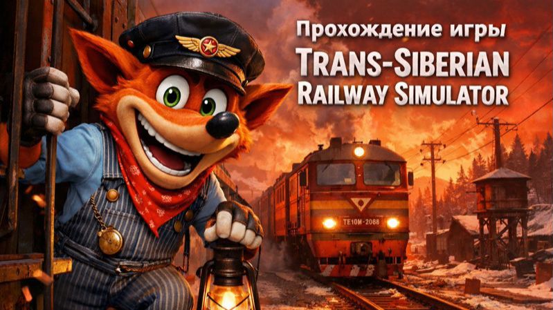 Trans-Siberian Railway Simulator - Полное прохождение #1