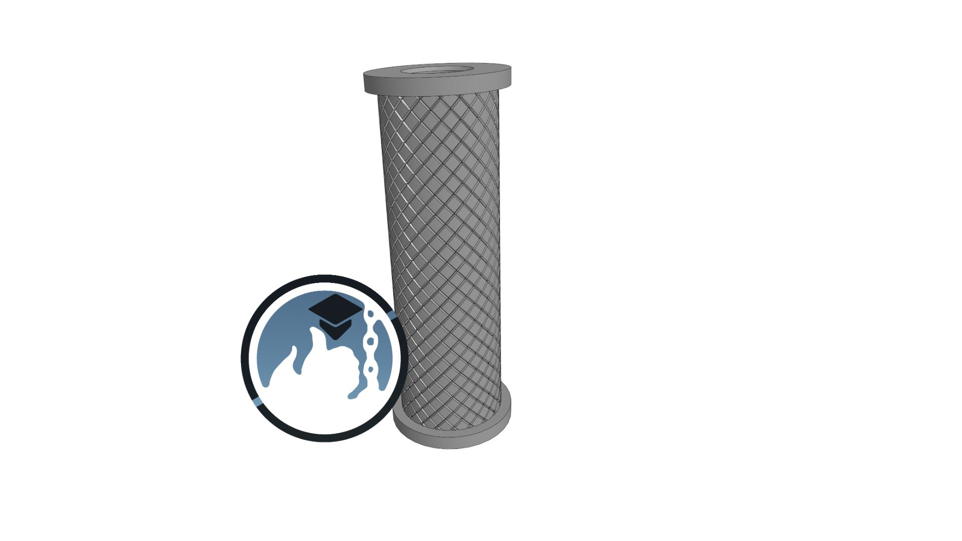 Компас 3D: Ручка рельефная.