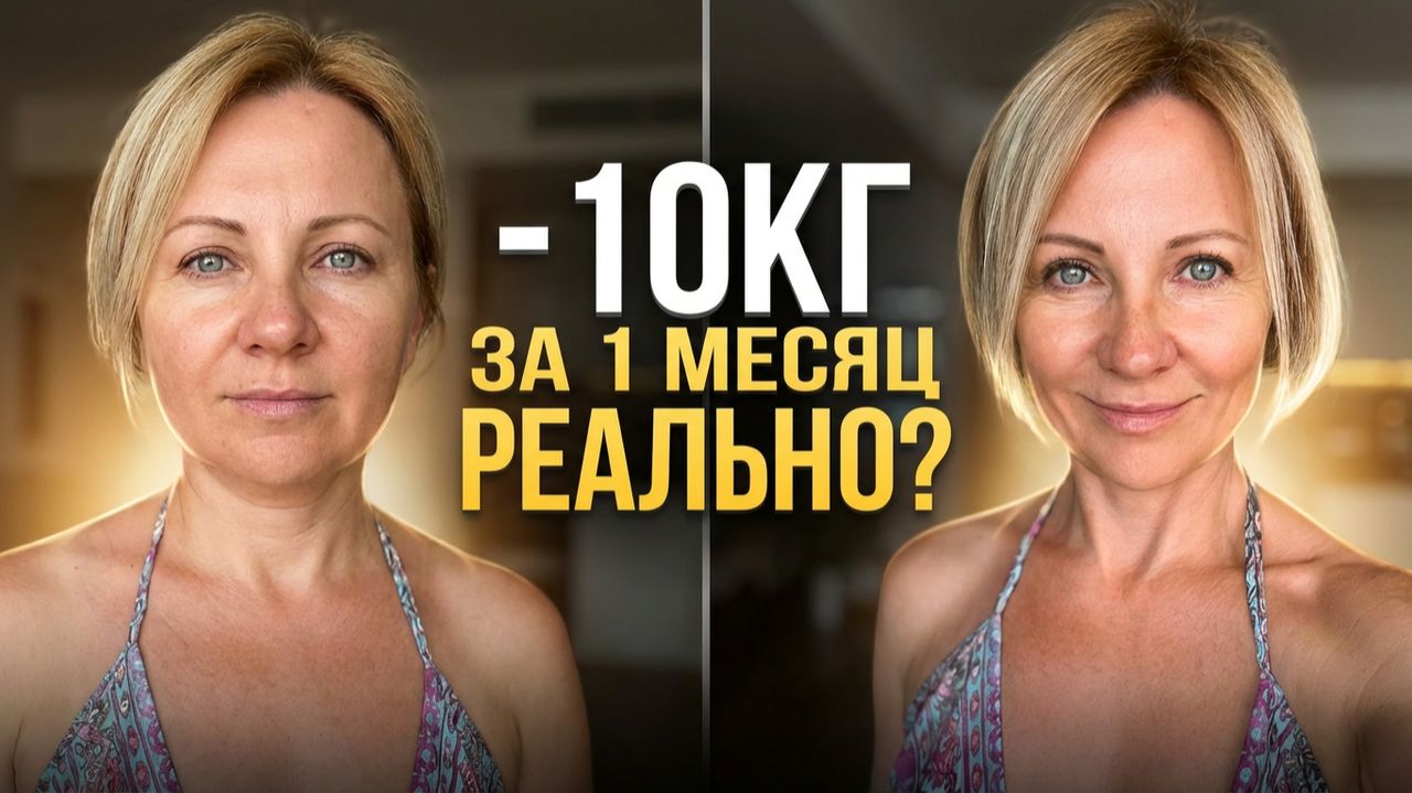 На сколько КГ можно похудеть за ОДИН месяц