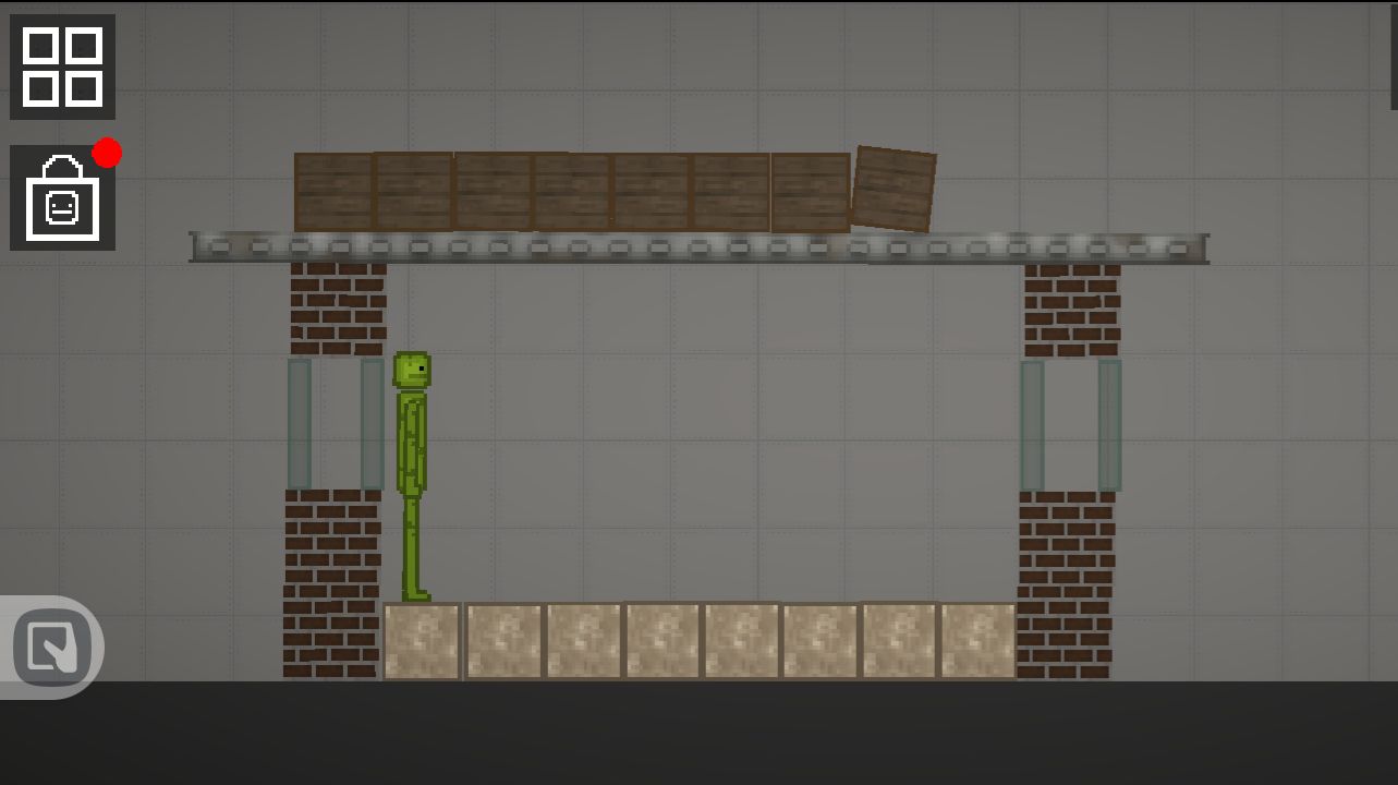 Как сделать дом в мелон сандбокс?