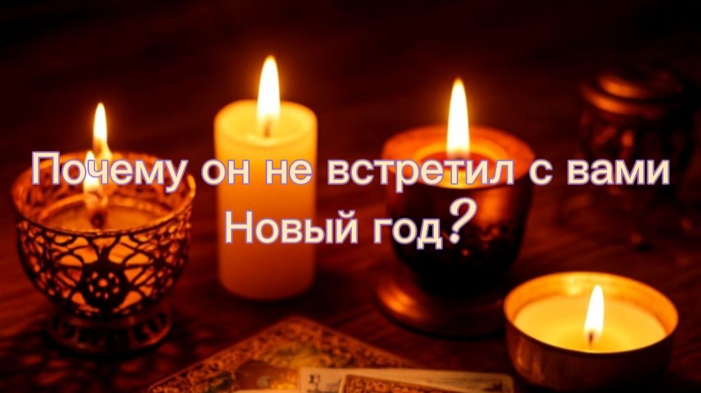 Почему он не встретил с вами Новый год?