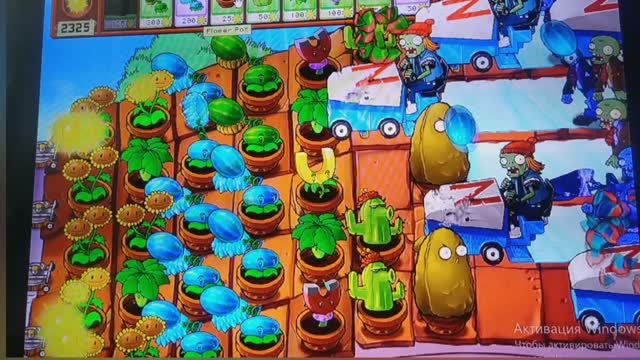 Plants Vs Zombies - Выживание На Сложной Крыше!