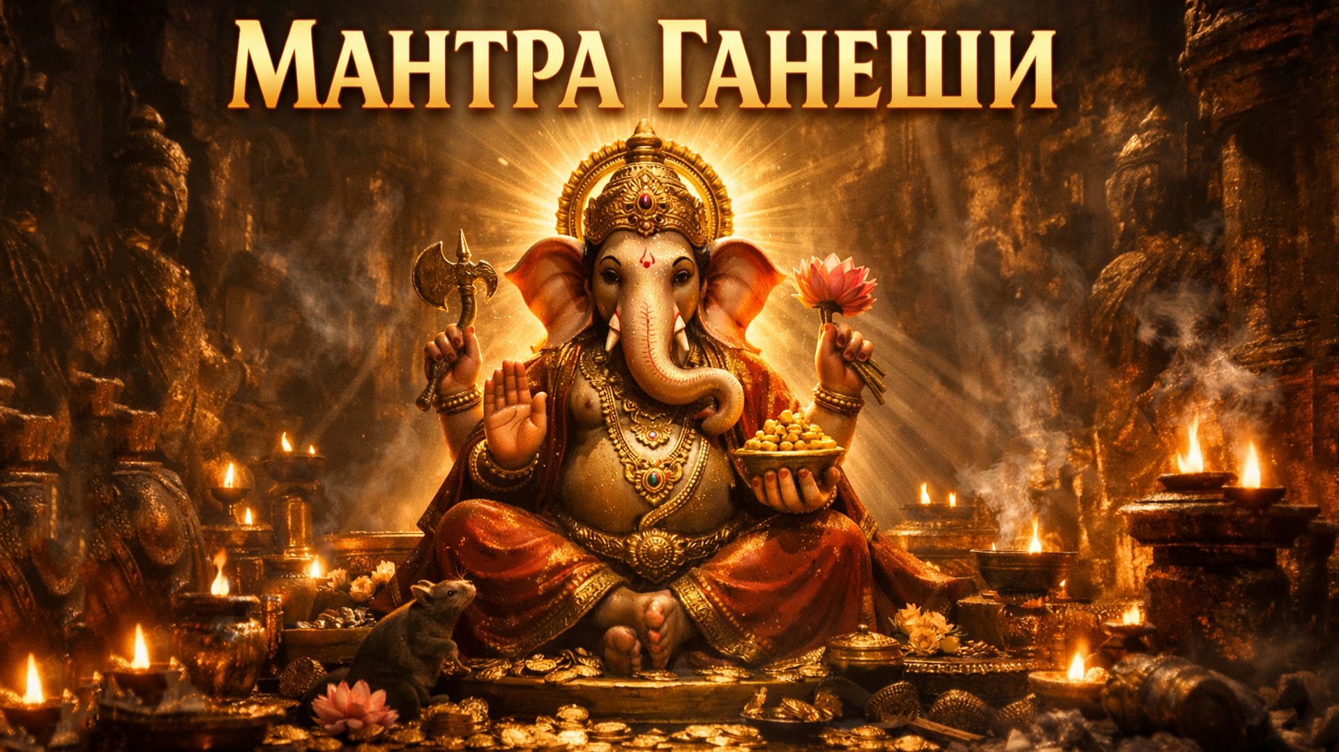 Мантра Ганеши на Удачу: Как Убрать Препятствия и Привлечь Деньги? Мгновенный Эффект Нового Уровня!🐘