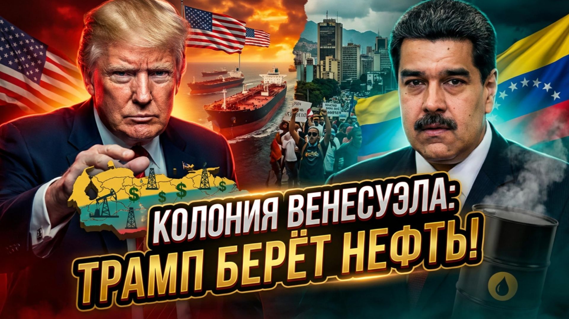 💥Бен Нортон | Колониализм XXI: Трамп заявляет, что США будут «управлять» Венесуэлой