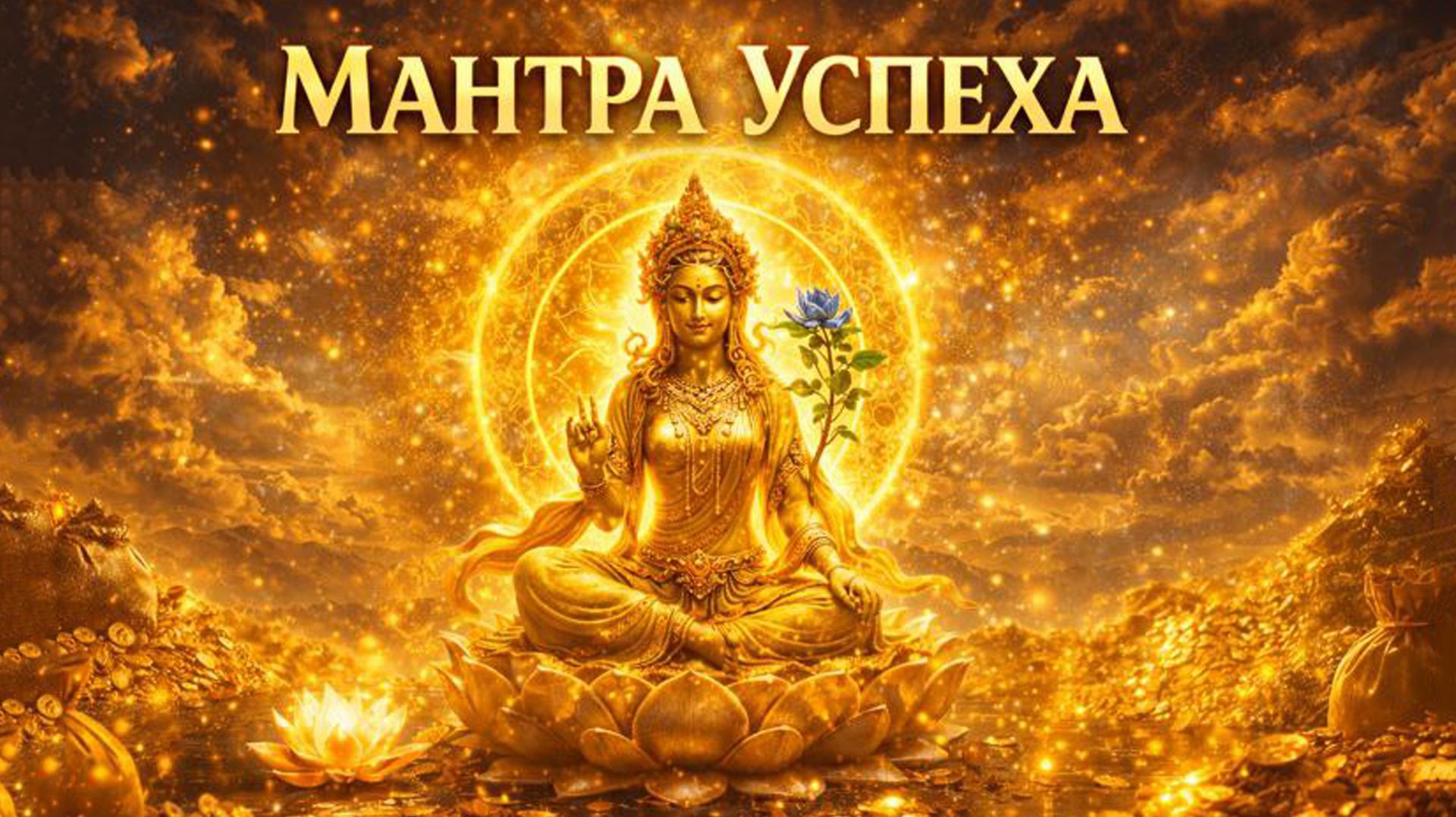 🔥 Золотая (Желтая) Тара: Мгновенная мантра на успех и процветание! Om Tare Tuttare Ture Pushtim...