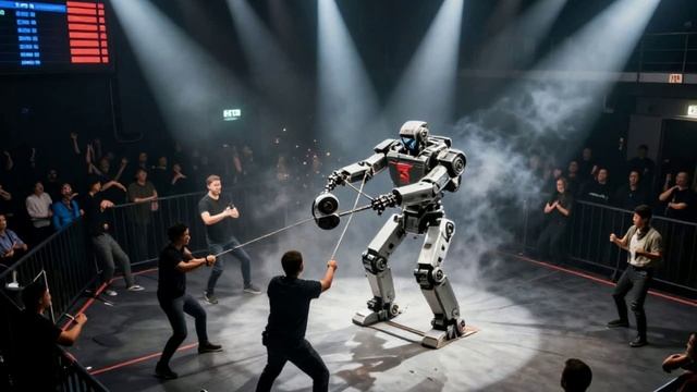 В 2025 году роботы начали применять физическое воздействие к людям