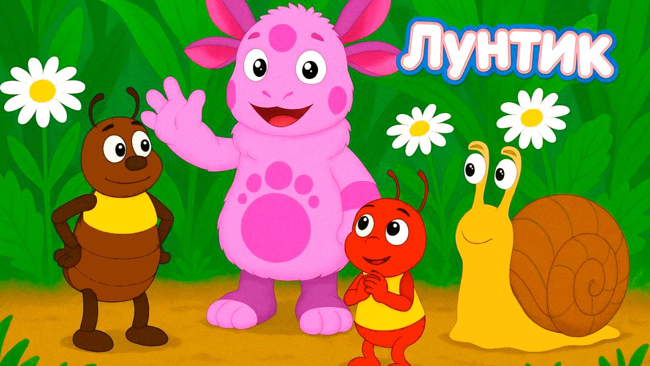 ЛУНТИК - Правила дорожного поведения - Развивающий мультик для детей