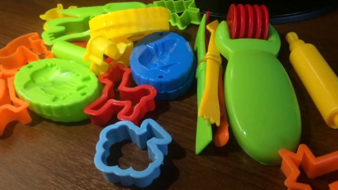 Формочки для пластилина теста песка