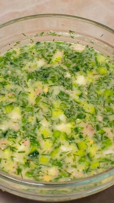 Окрошка классическая