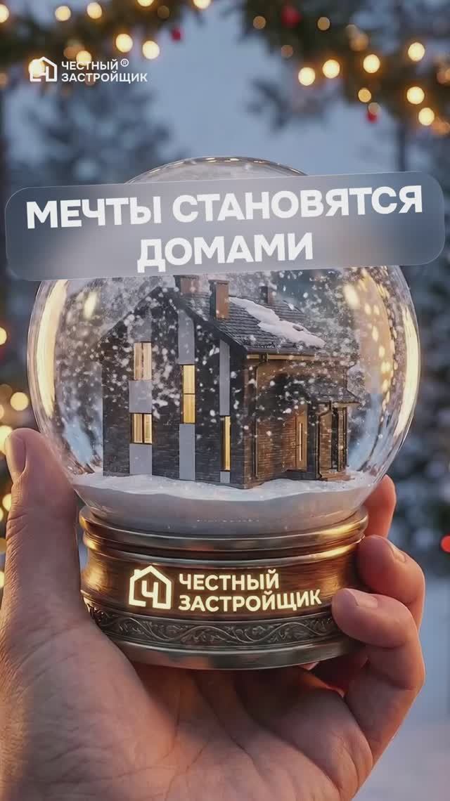 Новый год — время чудес 🎄 #видео #новыйгод #дом #проект #строительство