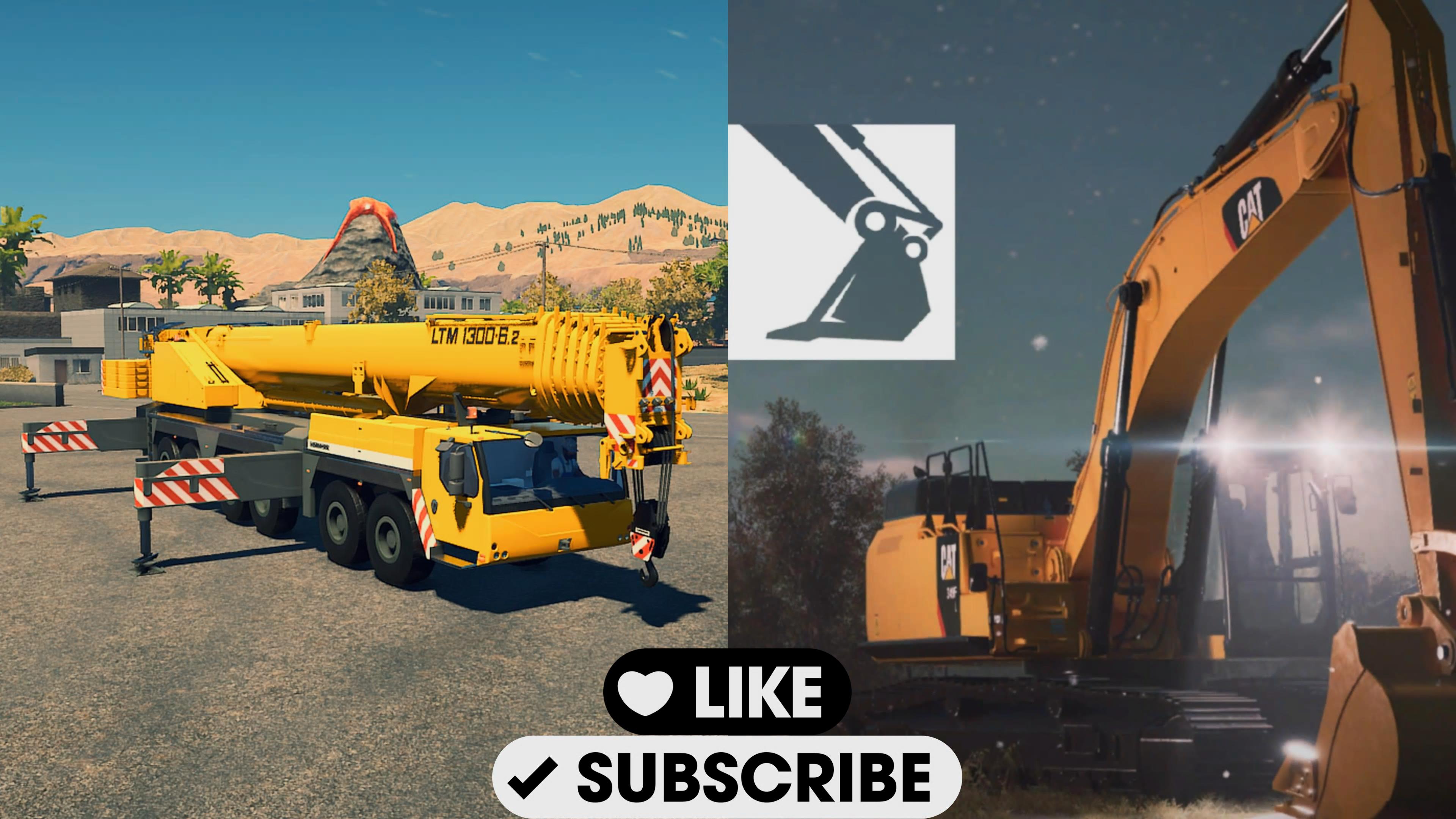 Я ПЕРВЫЙ РАЗ РАБОТАЮ НА БОЛЬШОМ АВТОМОБИЛЬНОМ КРАНЕ!!! (Construction Simulator #10)