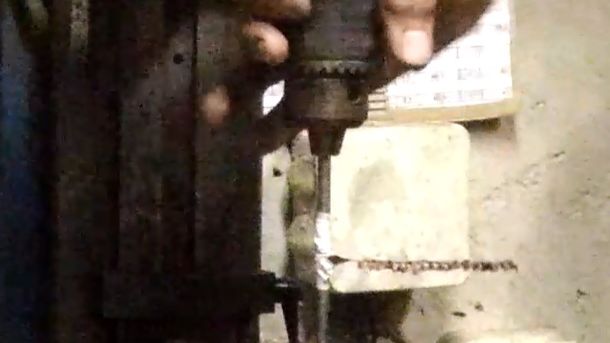 Воздушный винт-гребёнка с тангенциальной спиральной геометрией (угол атаки 0 градусов)