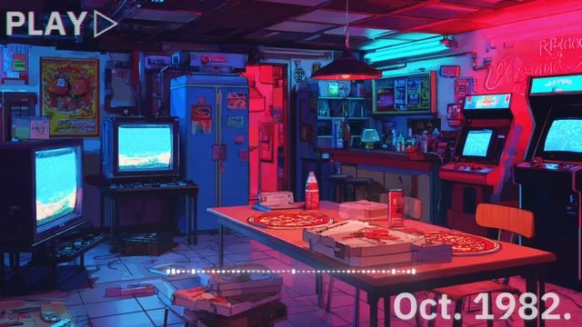 Назад в 1982 — вейпорвейв-атмосфера для спокойных вечеров Synthwave