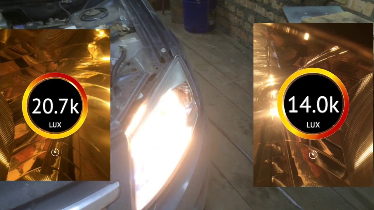 Замена лампочки головного освещения на автомобиле Лада Гранта.