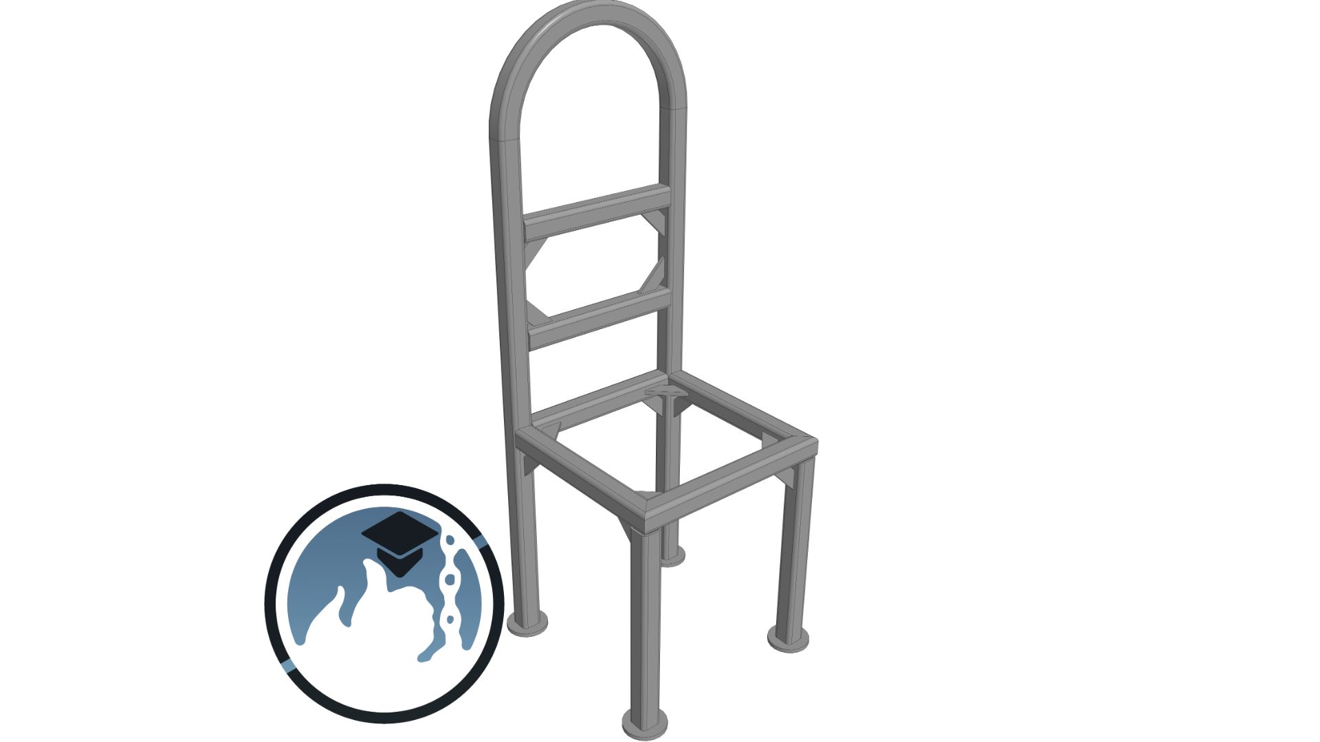 Компас 3D: Построение каркаса стула. Приложение Металлоконструкции.