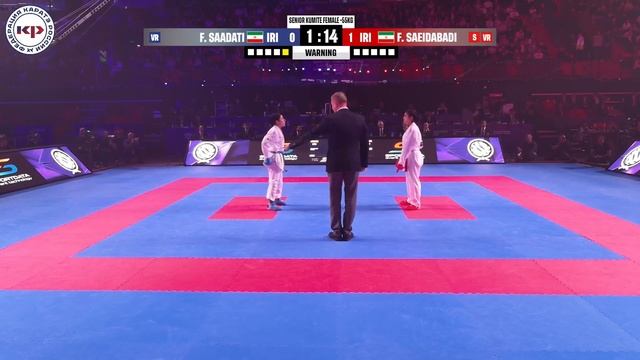 Кумитэ F. Saadati (Иран) – F. Saeidabadi (Иран)