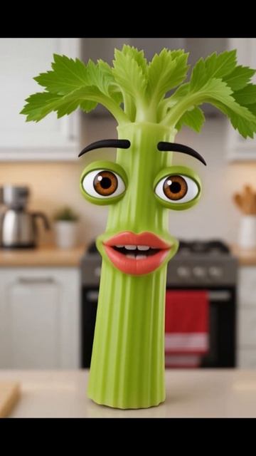 А я – сельдерей