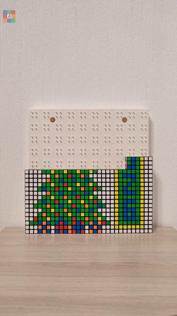 Ёлка 2026, С Новым Годом!, Rubik's Cube 3х3х3, Stop Motion, 100 Cubes