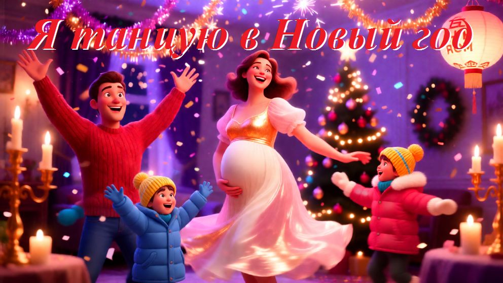 Я танцую в Новый год, Новогодняя песня, AI Suno