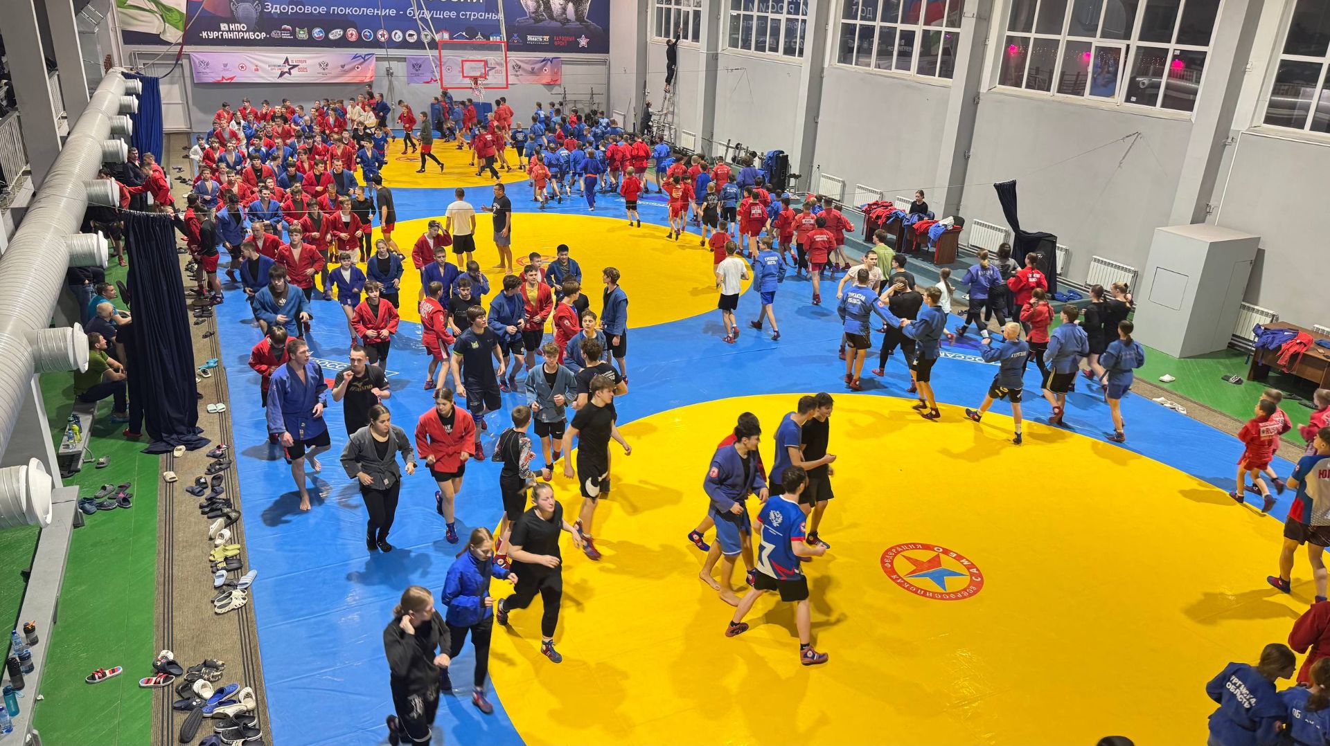 Курганские самбисты готовятся к Всероссийским соревнованиям по самбо в честь Александра Невского