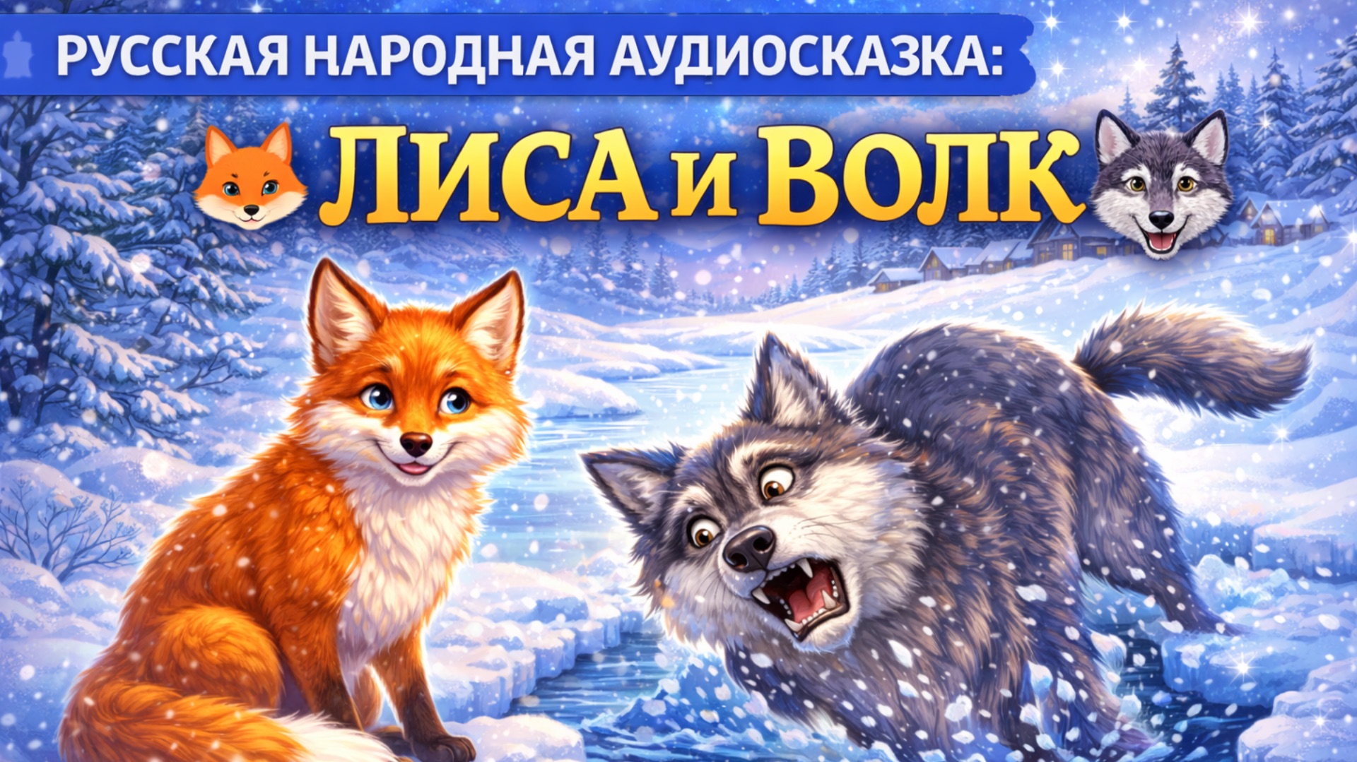 Русская народная аудиосказка: Лиса и Волк 🦊🐺