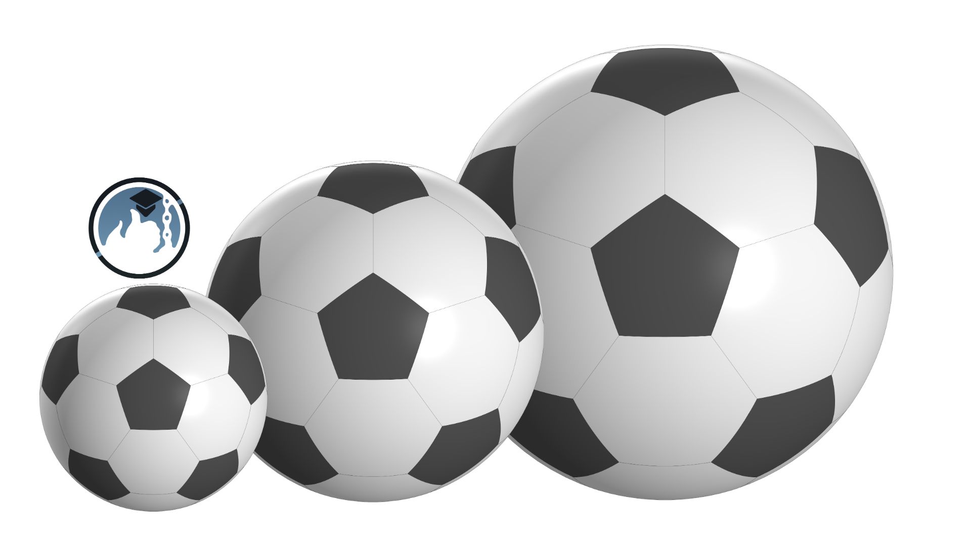 Компас 3D: Параметризация футбольного мяча.