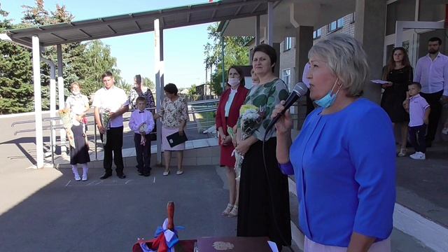 Торжественная линейка Первое сентября 2020-2021