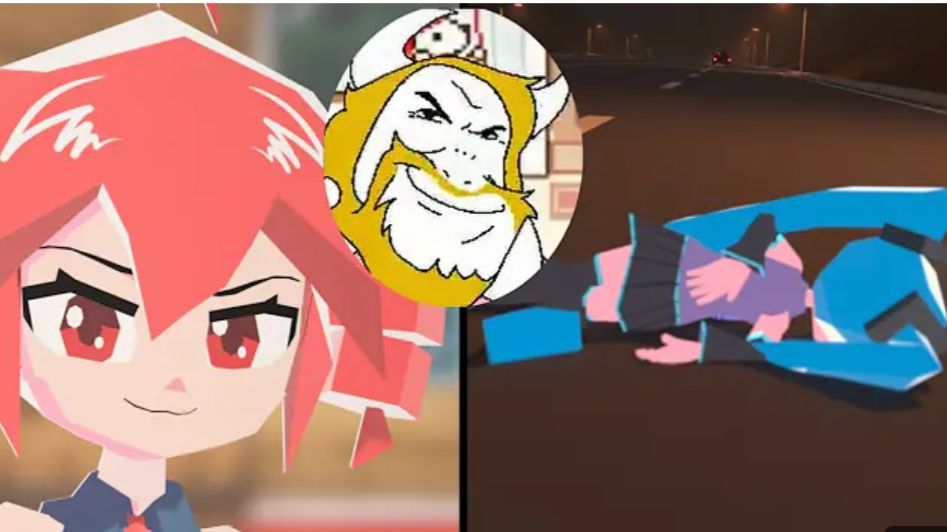 [Teto Chan!] Asgore Teto TRIES to Run Over Dess Miku AGAIN Deltarune animation