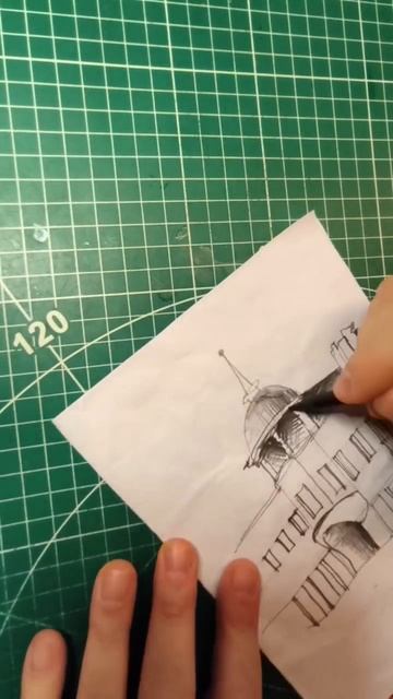 Архитектор рисует эскиз 🏛️ Угадайте здание! #ГоворитАрхбюро