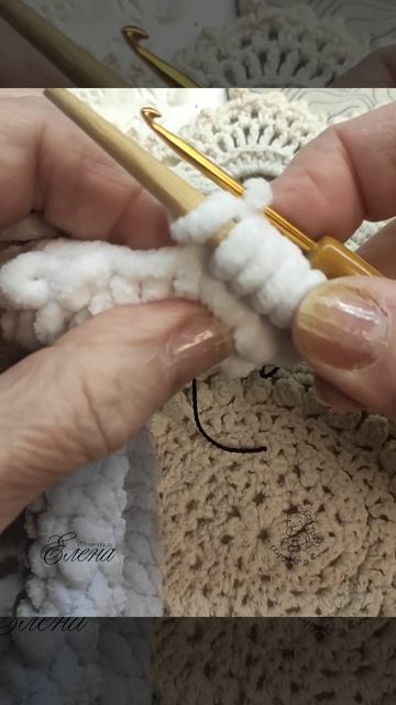 Вяжем пушистые петли ПП или вытянутые петли.