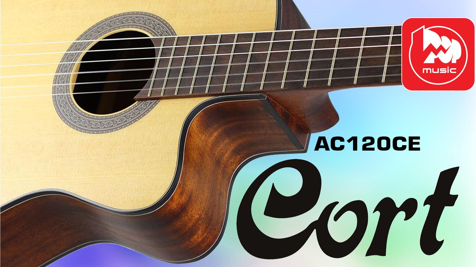 Классическая гитара CORT AC120CE