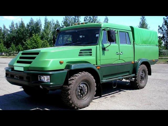 Внедорожники на базе КАМАЗА от Камского завода САРМАТ и БАРХАН