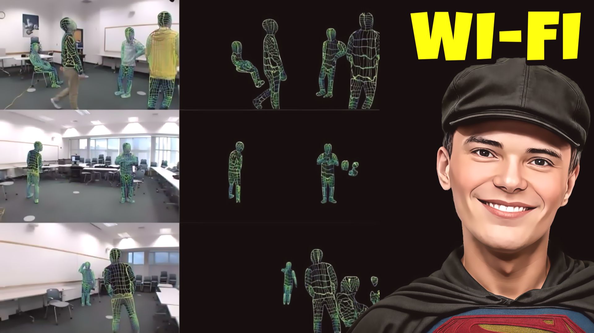 ▶️9️⃣Wi-Fi может видеть вас сквозь стены